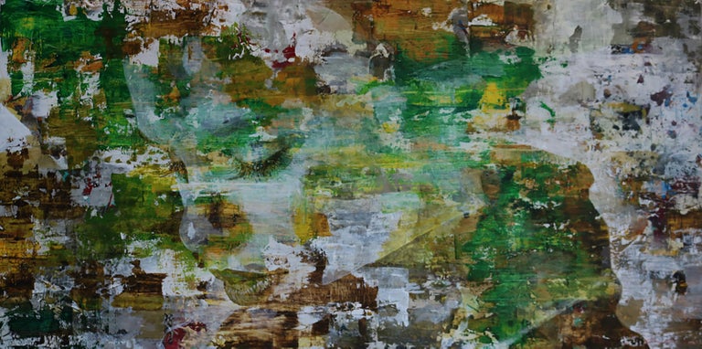 Edo Kaaij - Meadow - 21st Century, Contemporary, Figurative, Abstract Painting, Portrait at 1stDibs