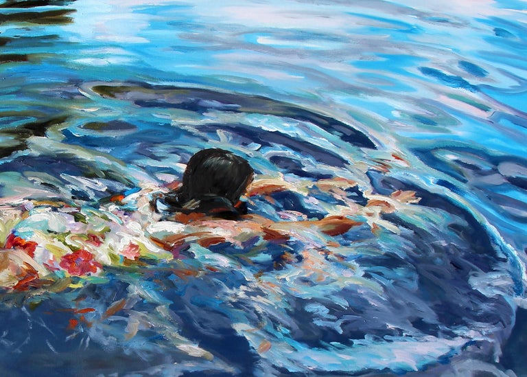 Vicki Smith - Original Painting by Vicki Smith, Flux and Form, Oil on ...