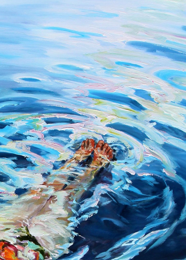 Vicki Smith - Original Painting by Vicki Smith, What the Sky Saw, Oil ...