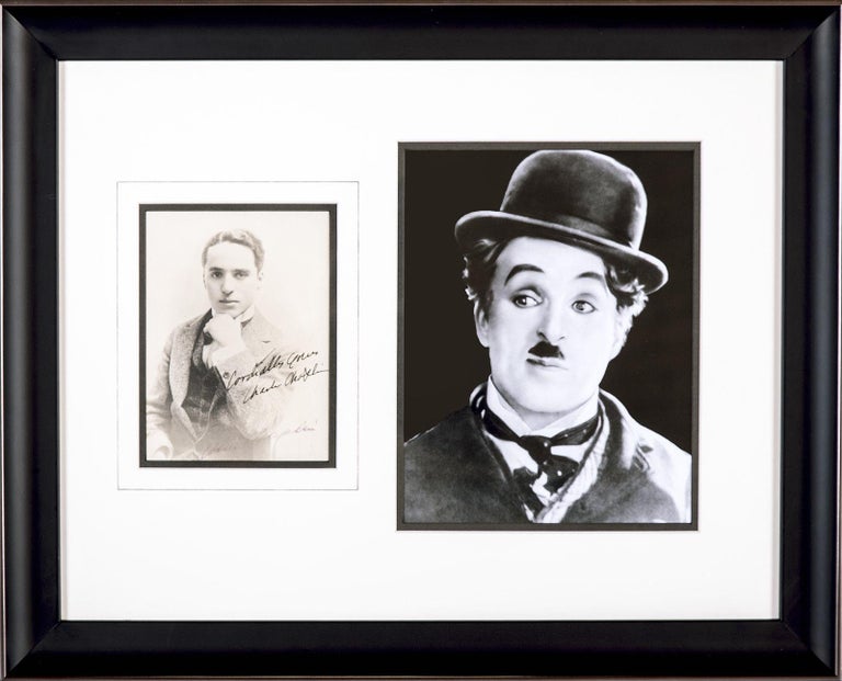 Charlie Chaplin - Charlie Chaplin Hand Signed Photo JSA Authenticated ...