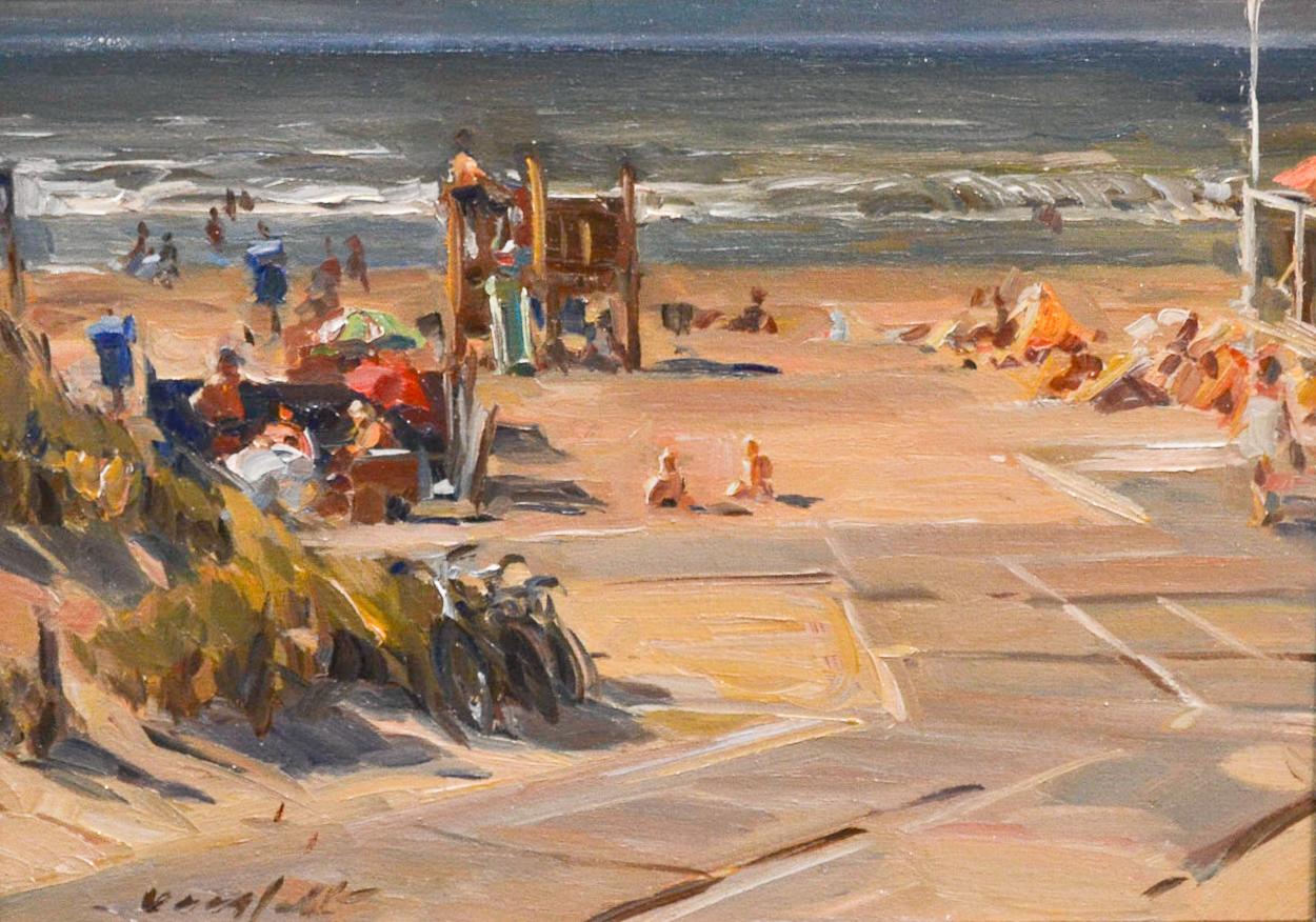Hans Versfelt - Beach Exit on Summer Day, Hans Versfelt, 21st Century ...