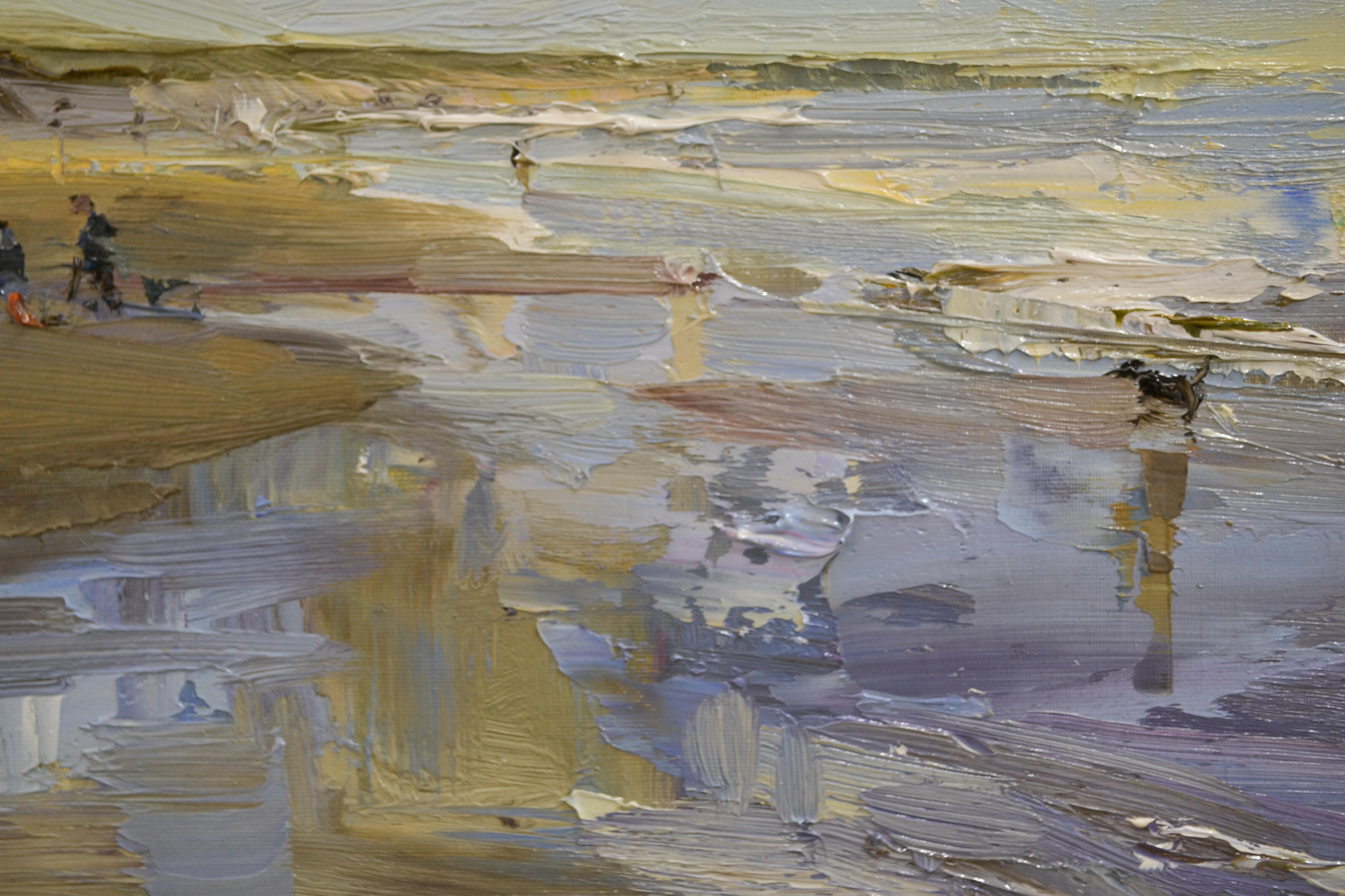 Roos Schuring - Seascape a Summerish Autumn Day, Roos Schuring, 21st ...