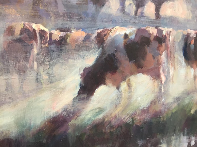 Corry Kooy - Cows in the Morning-21st Century Contemporary Dutch ...