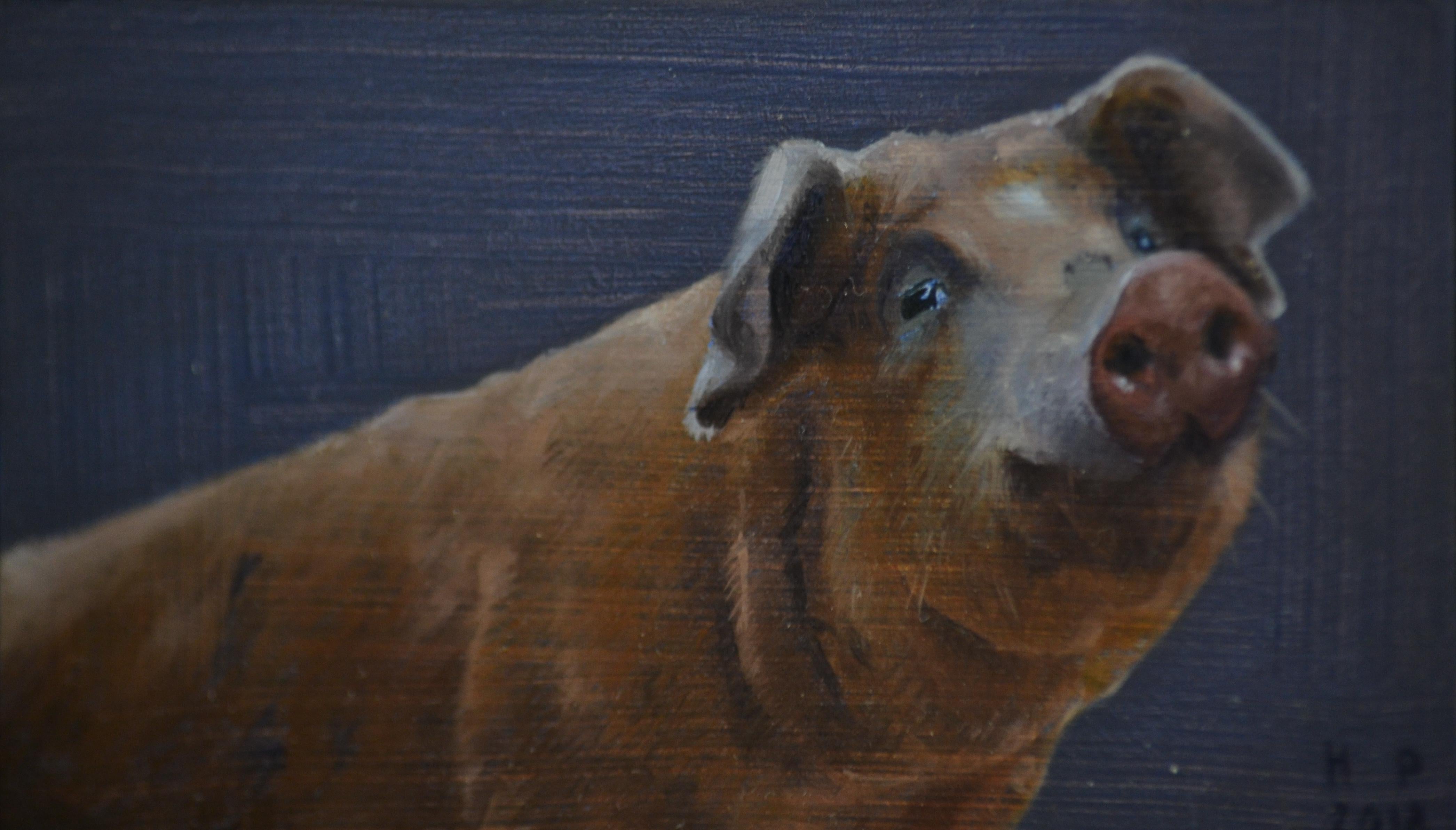Unknown - British Bulldogs, Canine Oil Painting, Dated ‘1910’ at 1stDibs