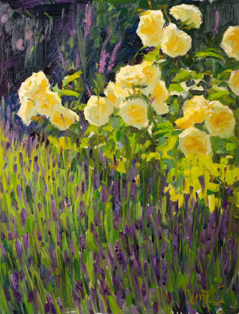 Anna Maria Vargiu - The Pilgrim -21st Century Dutch 'alla prima' Flower ...