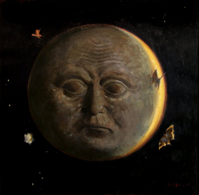 Daniela Astone - Luna - 21st Century Contemporary Oil Painting by ...