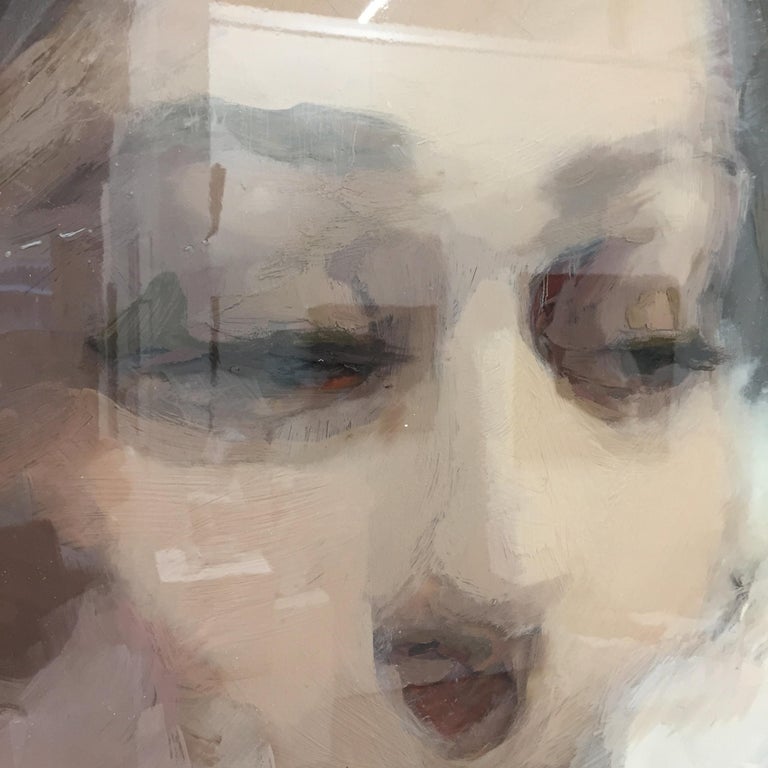 Anne Rixt Kuik - Soft, 21st Century portrait painting, Acrylic and ...