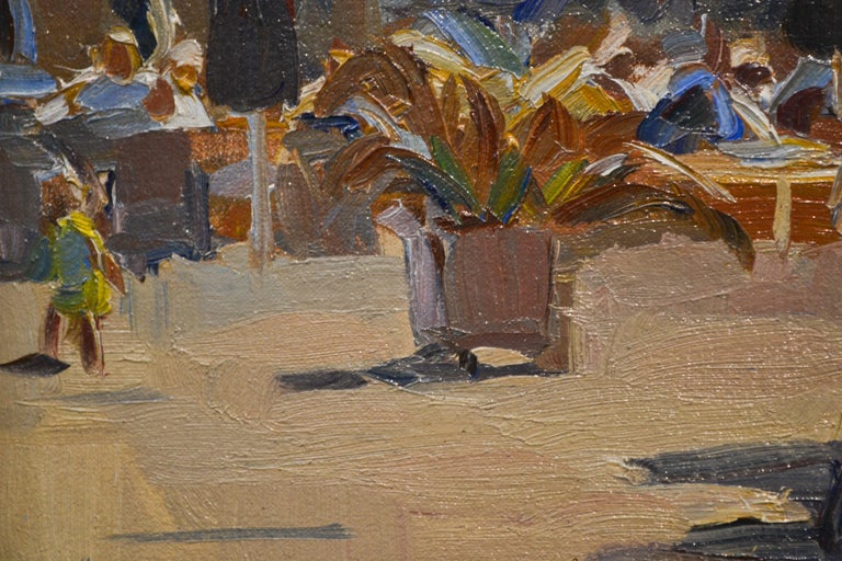 Hans Versfelt - Terrace by Sea, Hans Versfelt, 21st Century ...