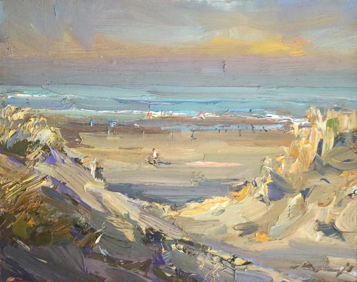 Roos Schuring - Seascape, Viewing from Dunes - Roos Schuring 21st ...