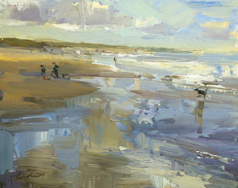 Roos Schuring - Seascape, A Summerish Autumn Day - Roos Schuring, 21st ...