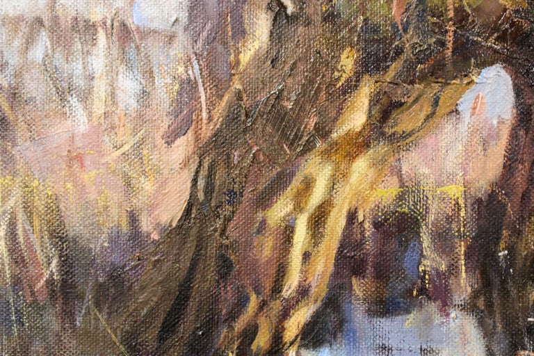 Corry Kooy - Pollard Willows - 21st Century Contemporary Oil Painting ...