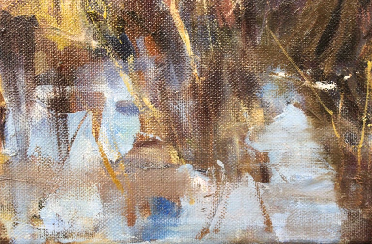 Corry Kooy - Pollard Willows - 21st Century Contemporary Oil Painting ...