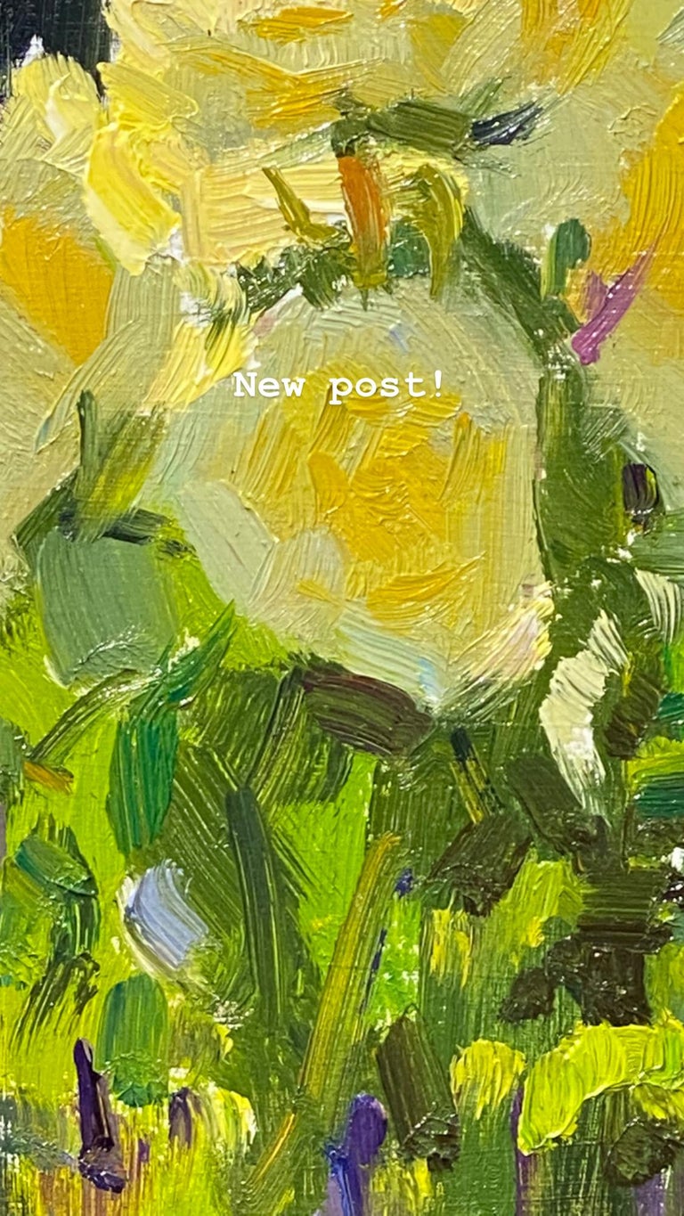 Anna Maria Vargiu - The Pilgrim -21st Century Dutch 'alla prima' Flower painting at 1stDibs