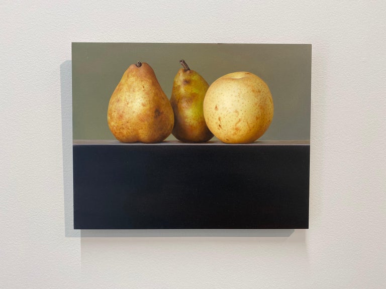 Bart Koning - Pears- 21st Century Contemporary Still-life Oil painting ...
