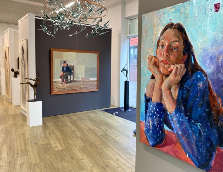 Tania Rivilis - Donna- 21st Century Contemporary Portrait painting on ...