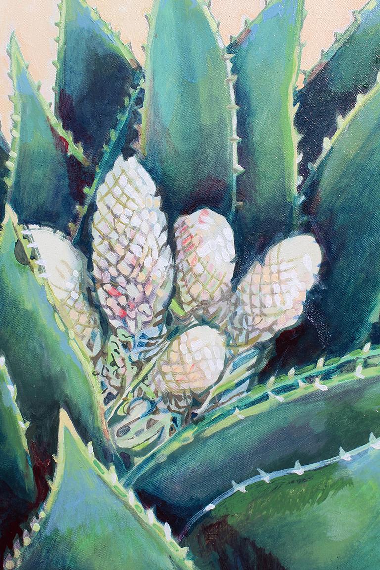 Dorothy Clark - Aloe Polyphilia, Lesotho 1 - Contemporary, Oil on ...