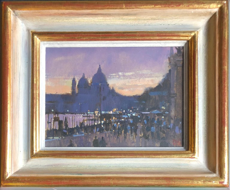 David Sawyer - 'Evening Light-Towards the Zecca' traditional British ...