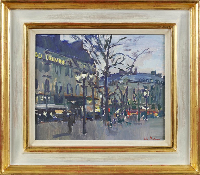Luke Martineau - Hôtel du Louvre, Dusk For Sale at 1stDibs
