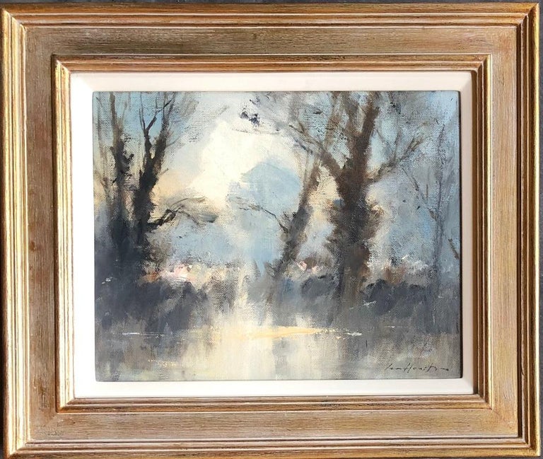 Ian Houston - 'Trees by the Water's Edge - Costwolds Water Park' by ...