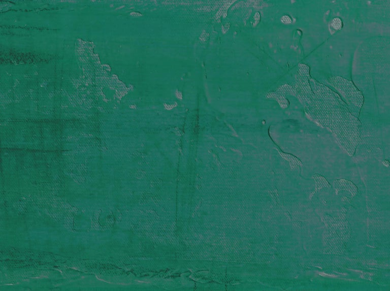 Zeev Orlov - Green Emerald Abstract Painting One of a Kind Hand ...