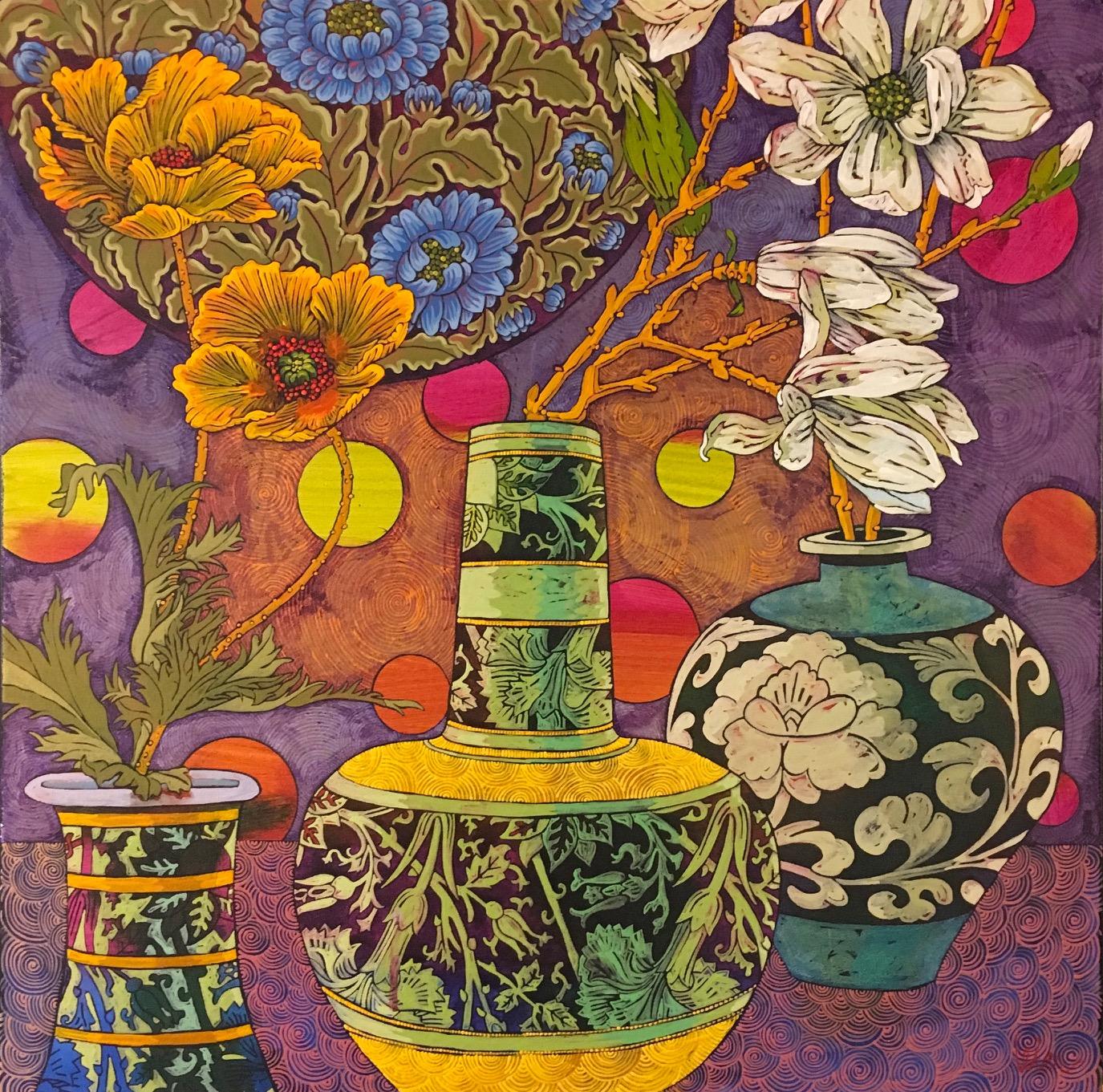 Grant Leier - Original acrylic painting by Grant Leier MEET YOU ...
