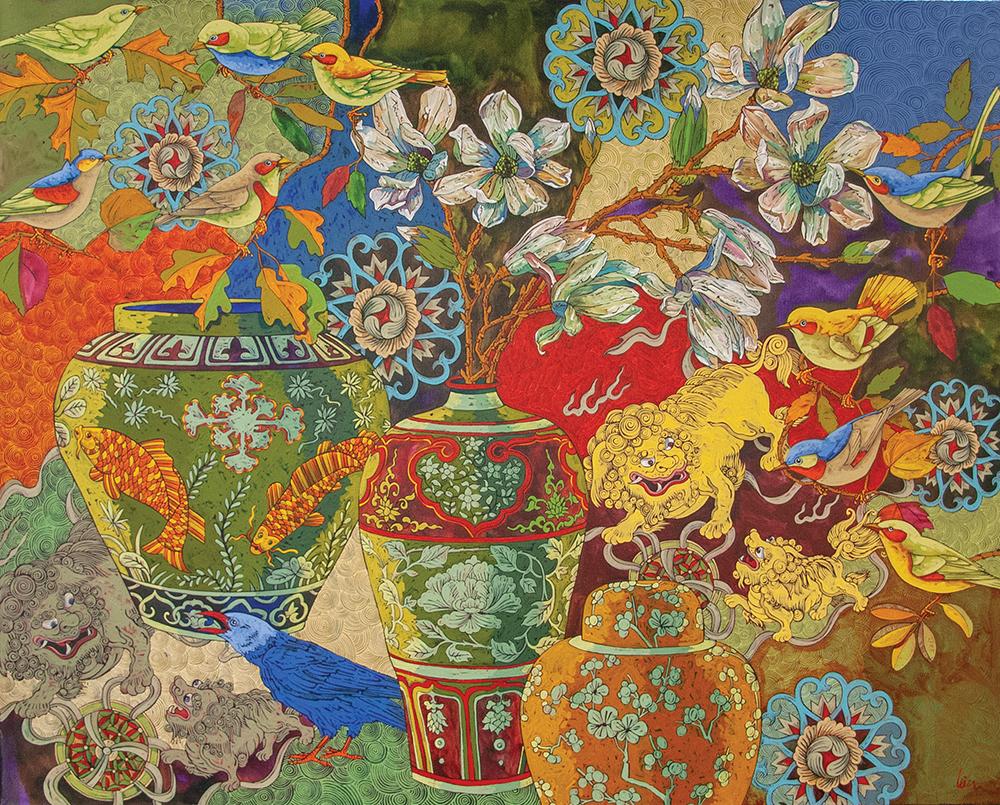 Grant Leier - Original acrylic painting by Grant Leier NO SILENCE IN ...