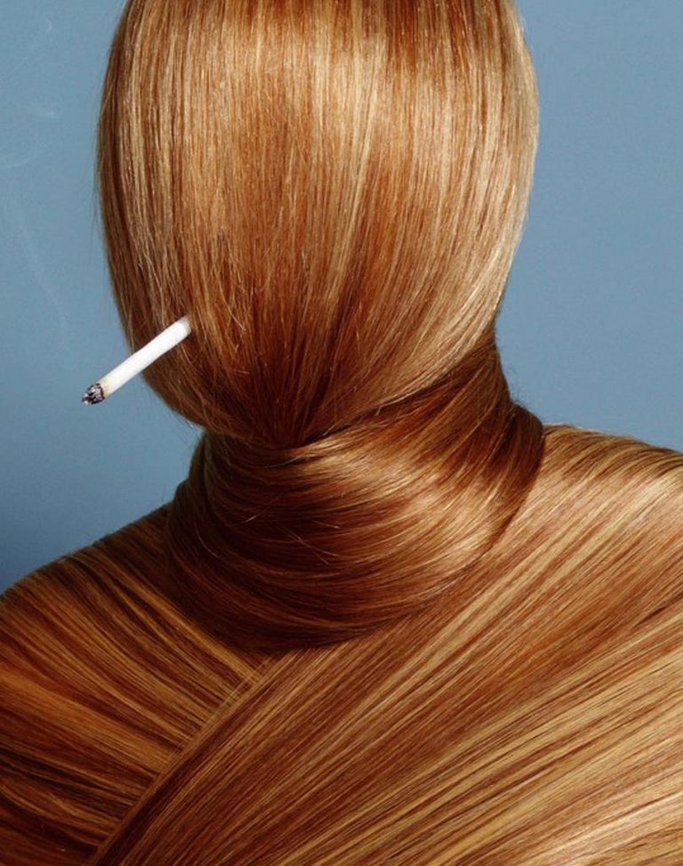 Hugh Kretschmer - Untitled, Smoking, Hair, Photograph, Color, Smoke ...
