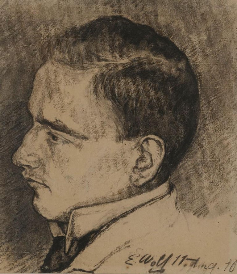 Elisabeth Wolf - Elisabeth Wolf (1873-1964) Portrait of a man, 1910 ...