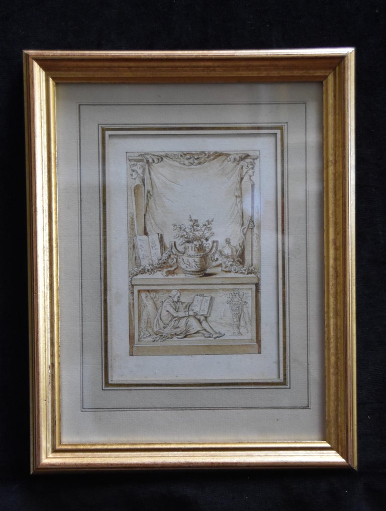 Unknown - 18th century French Neo Classical school, Study for ...