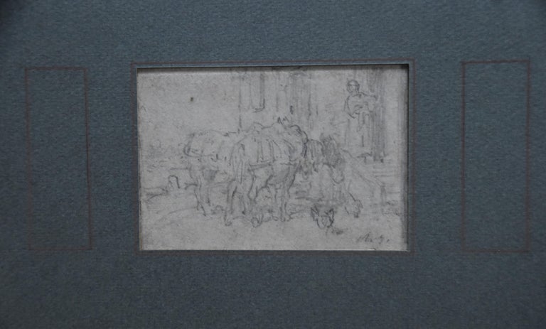 Charles Jacque - Charles Emile JACQUE (Paris 1813 - 1894) Four drawings ...
