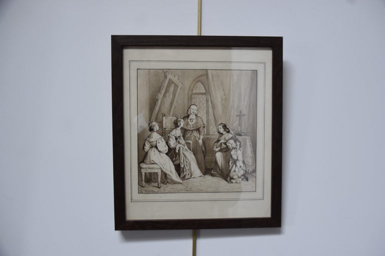 William Moritz - William Moritz (1816-1860) An historical scene ...