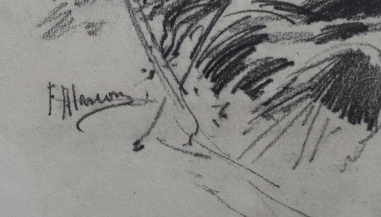 Felix Alarcon - Felix Alarcon (1840-1905) Portrait of a man, original ...