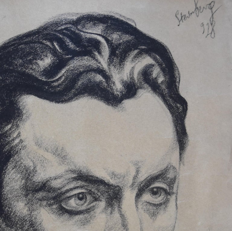 Unknown - Nicolas Sternberg (1902-1960) Portrait of man, 1928, original ...