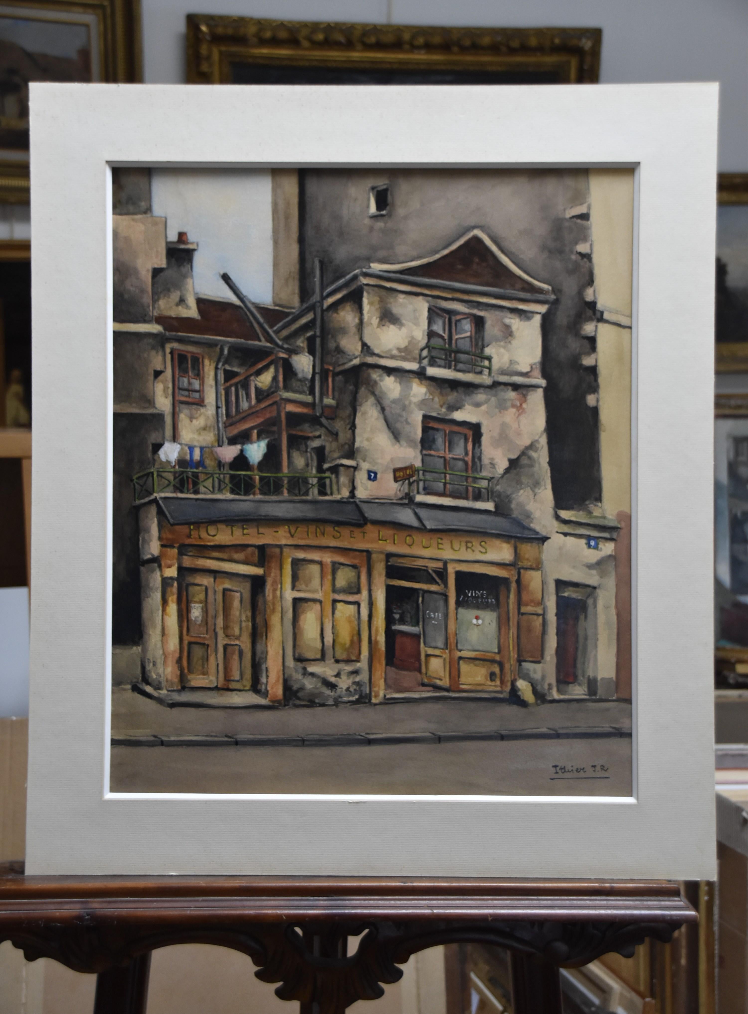 JEAN ROBERT ITHIER - Jean Robert Ithier (1904-1977) La Rue Thouin ...