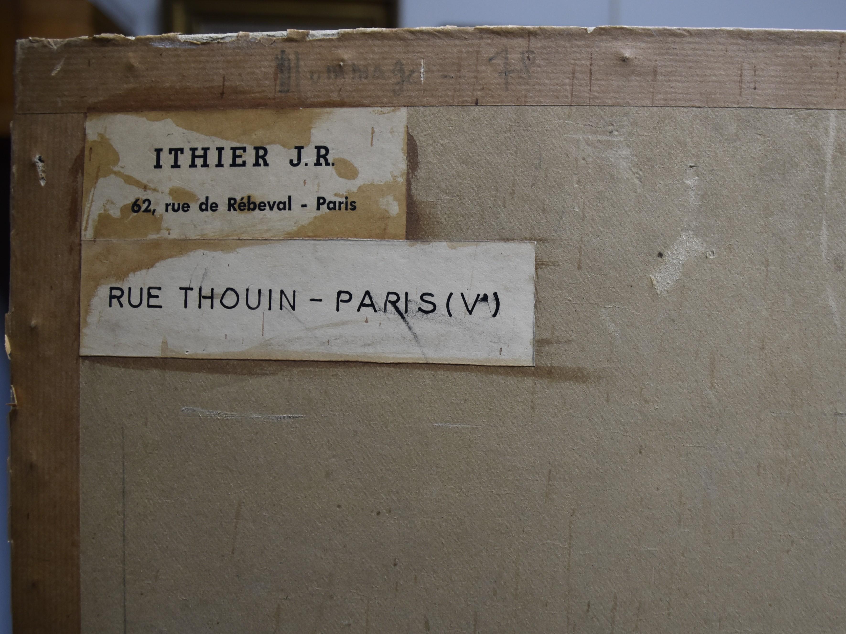 JEAN ROBERT ITHIER - Jean Robert Ithier (1904-1977) La Rue Thouin ...