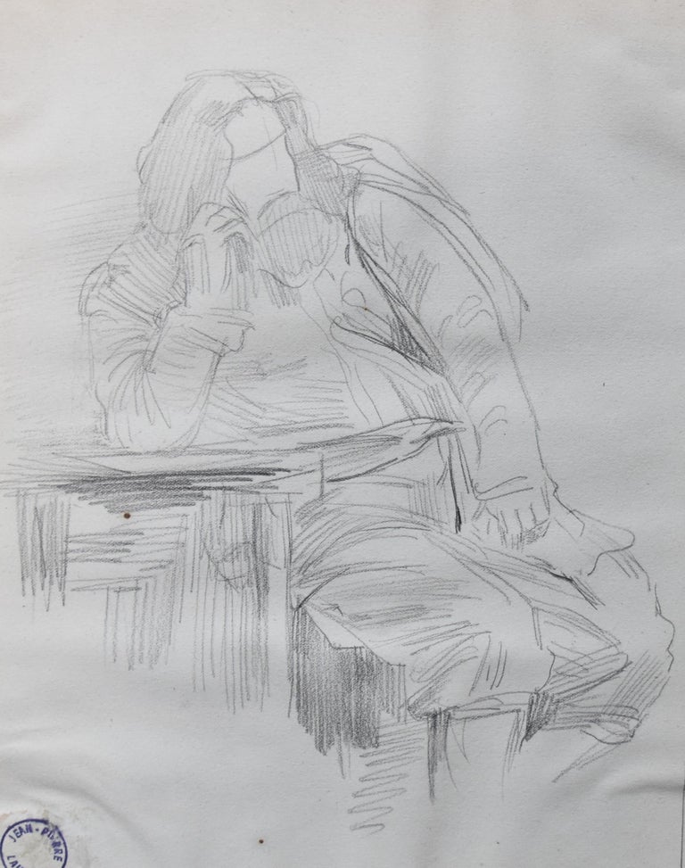 Jean-Pierre Laurens - Jean-Pierre Laurens (1875-1932) Study of a ...