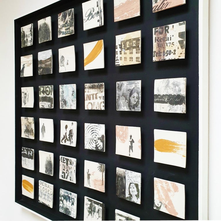 Kate Brett - Good vibes - contemporary modern abstract figurative ...