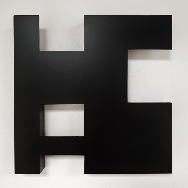 Carl Möller - Steel 81 (iii) - contemporary modern geometric sculpture ...