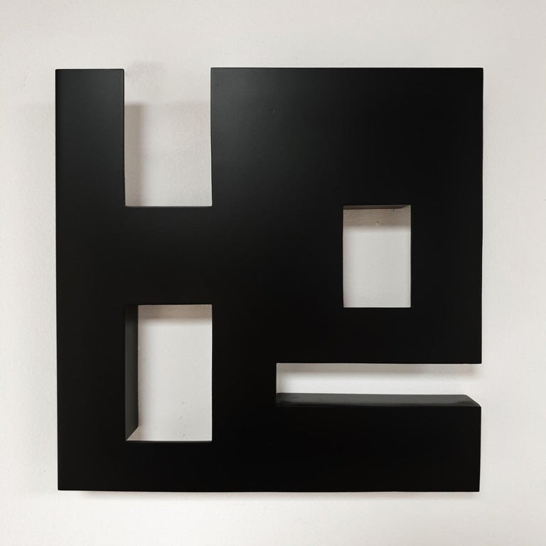Carl Möller - Steel 81 (iv) - contemporary modern geometric sculpture ...