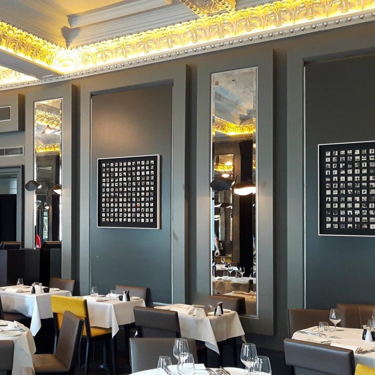 Kate Brett - Monday blues - contemporary modern abstract figurative ...