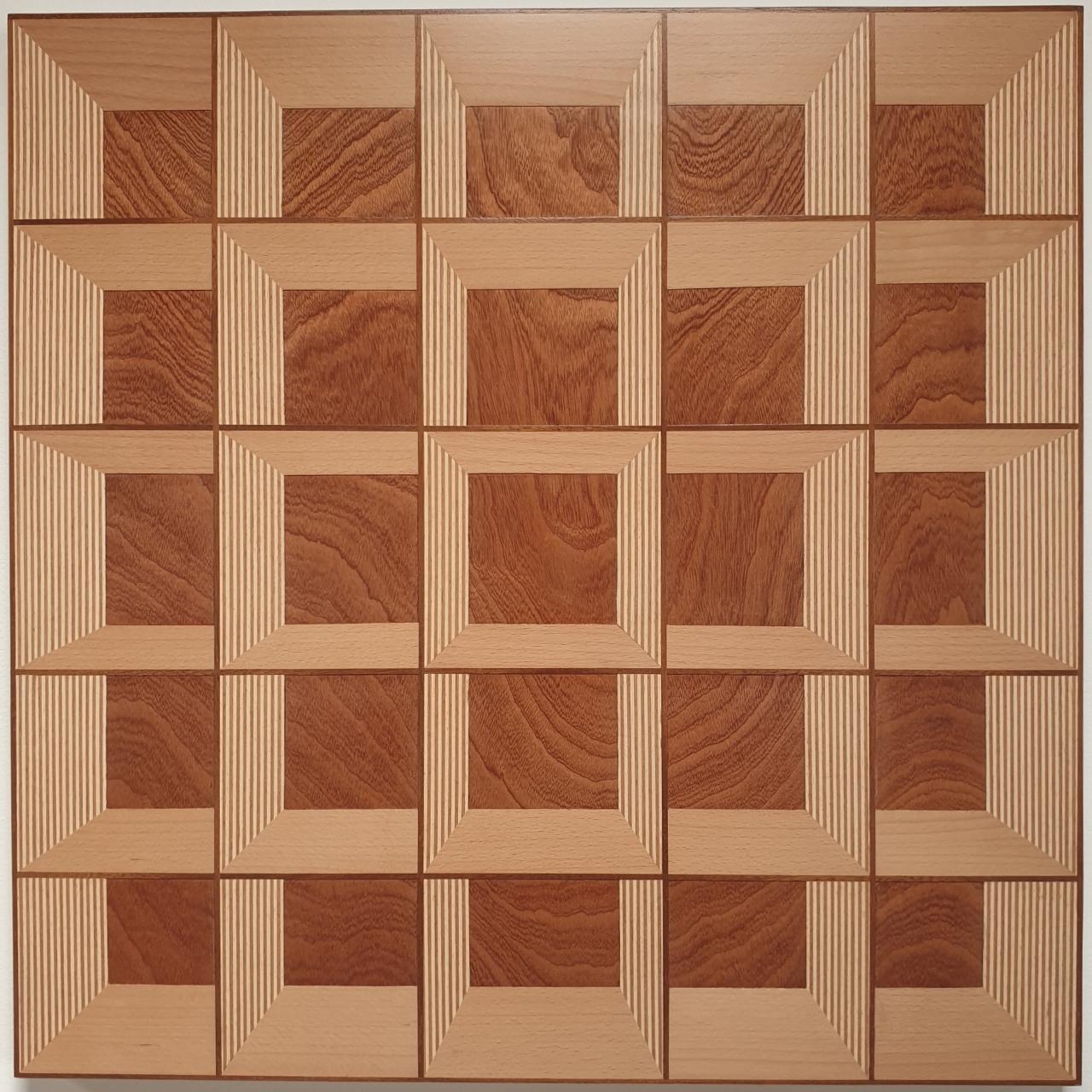 Hanneke Rijks - Spiral - contemporary modern abstract geometric wood ...