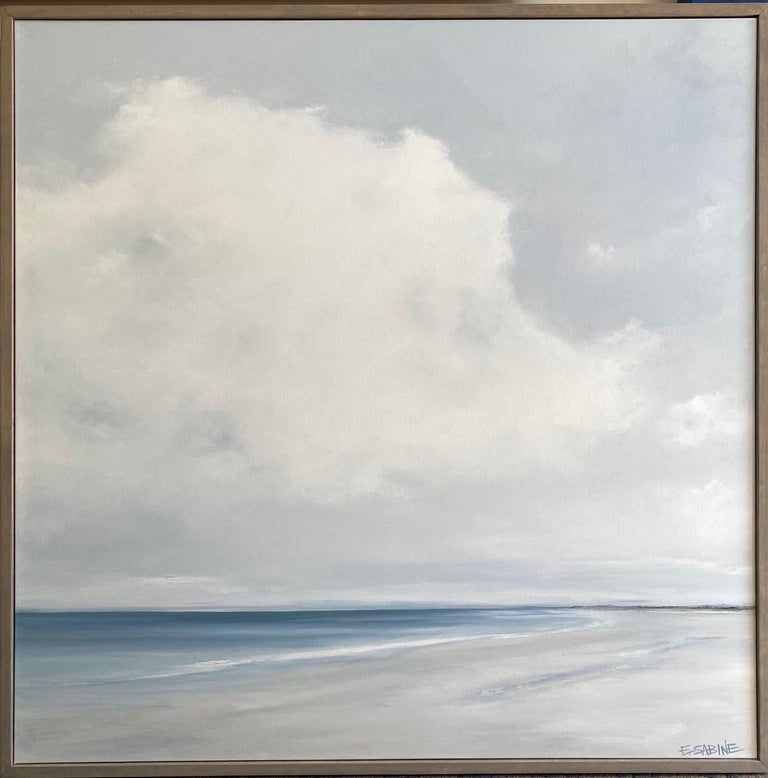 Elizabeth Sabine - Seascape No. 174-AL, original 48 x 48 contemporary ...