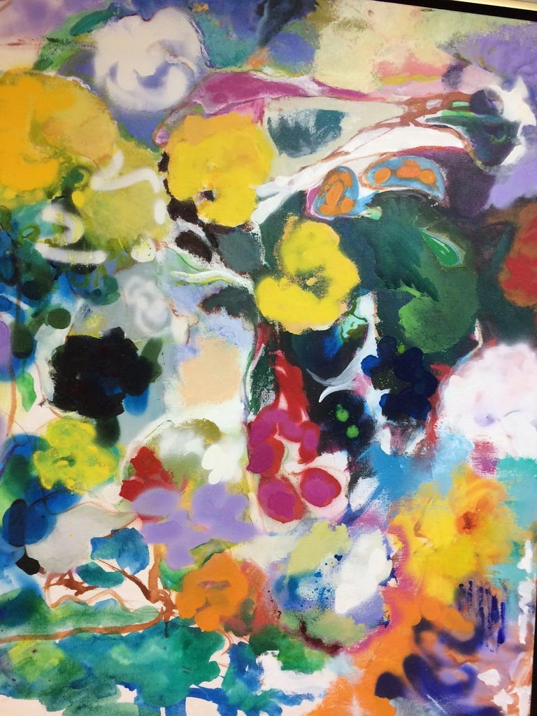 Carol Carpenter - Vines, original 36x36 abstract expressionist painting ...