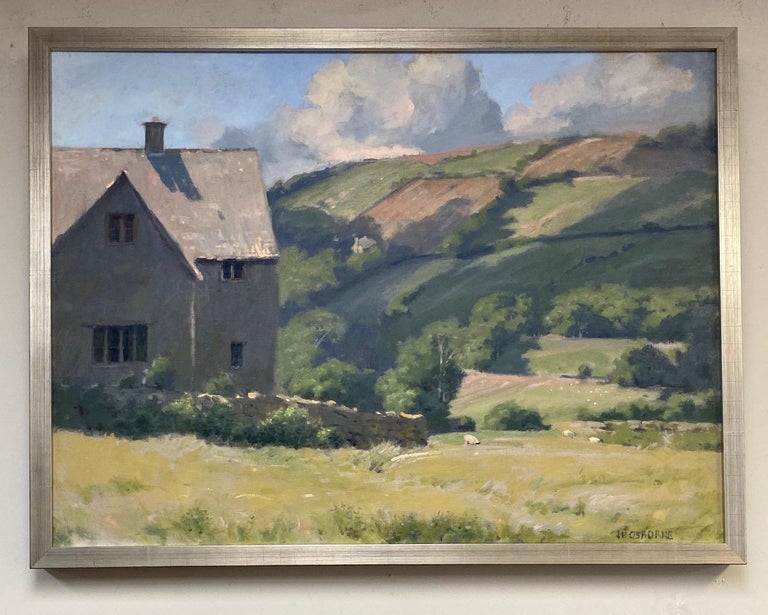 John Phillip Osborne - Snows Hills Cotwolds, 30x40 original ...