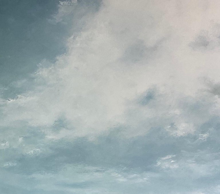 Elizabeth Sabine - Seascape 79-AL, original 48x48 contemporary marine ...