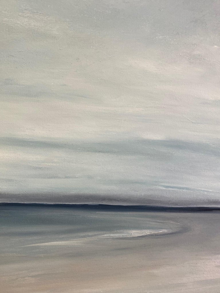 Elizabeth Sabine - Seascape 79-AL, original 48x48 contemporary marine ...