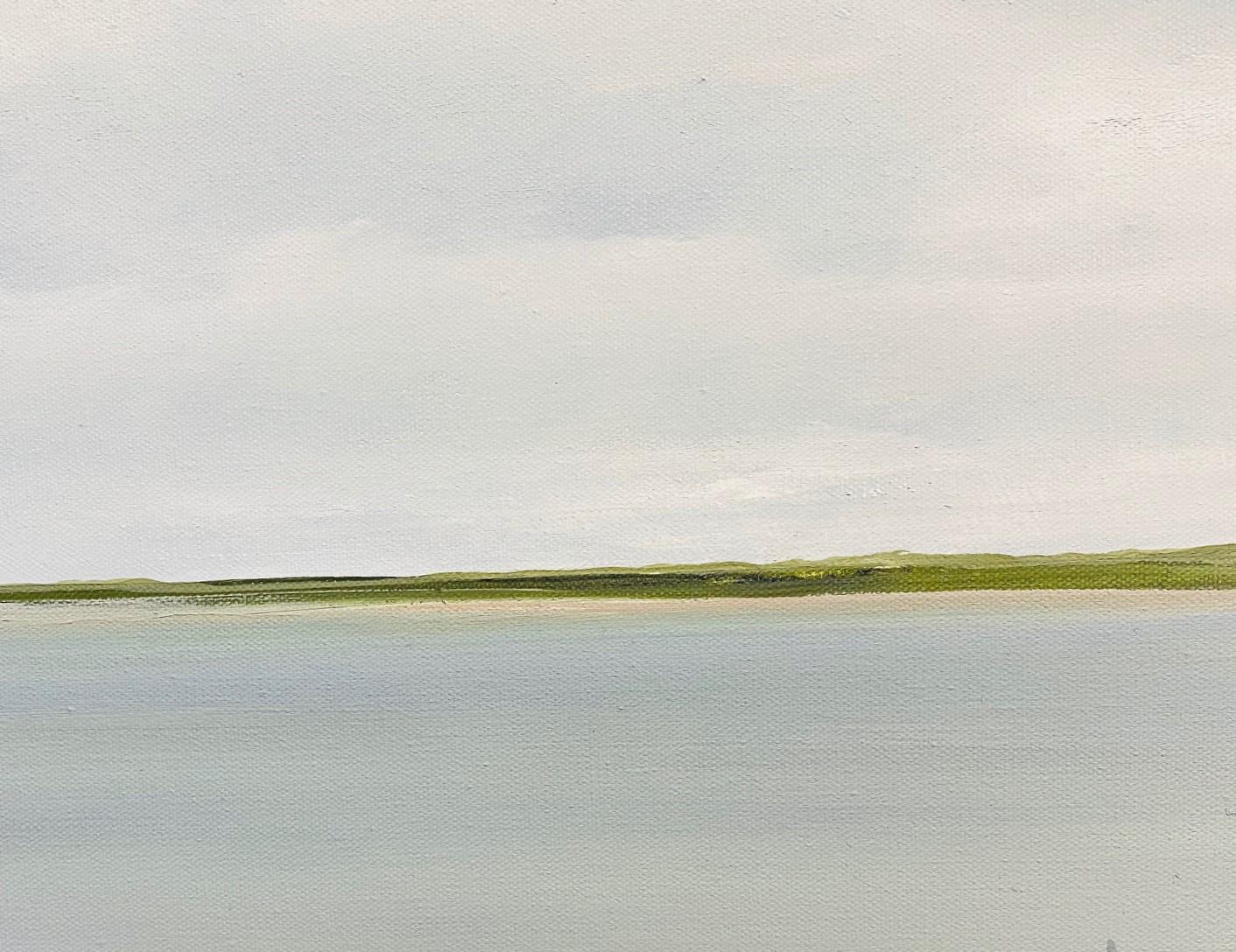 Elizabeth Sabine - Seascape No. 110-AL, original 24x48 contemporary ...