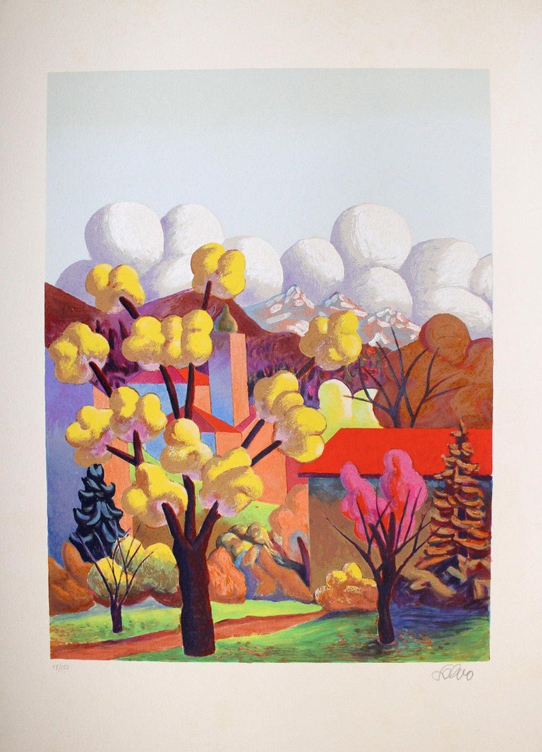 Salvatore "Salvo" Mangione - Salvo - Surreal Landscape at 1stDibs