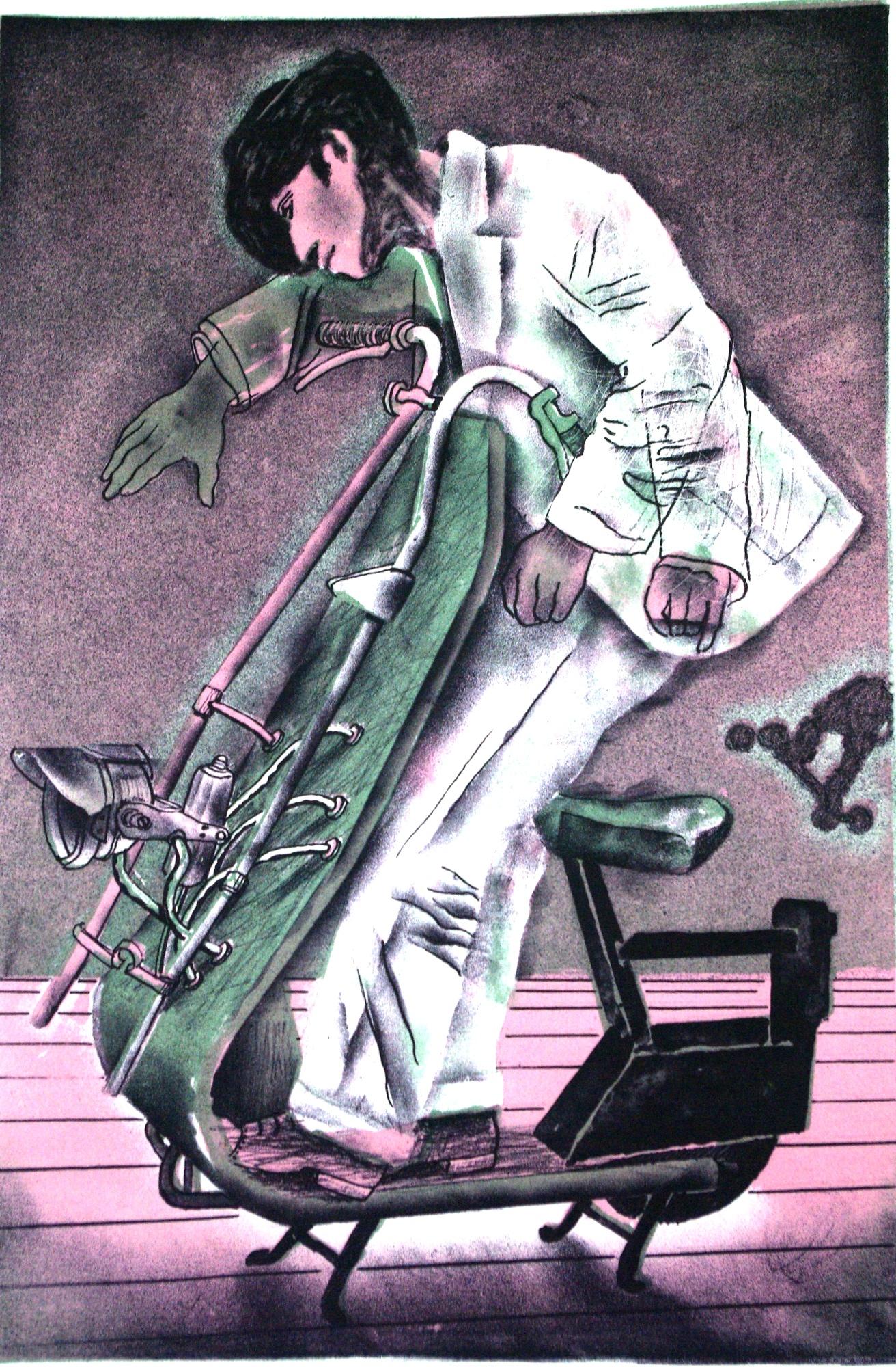 Antonio Saura - Roland Garros 1997 For Sale at 1stDibs