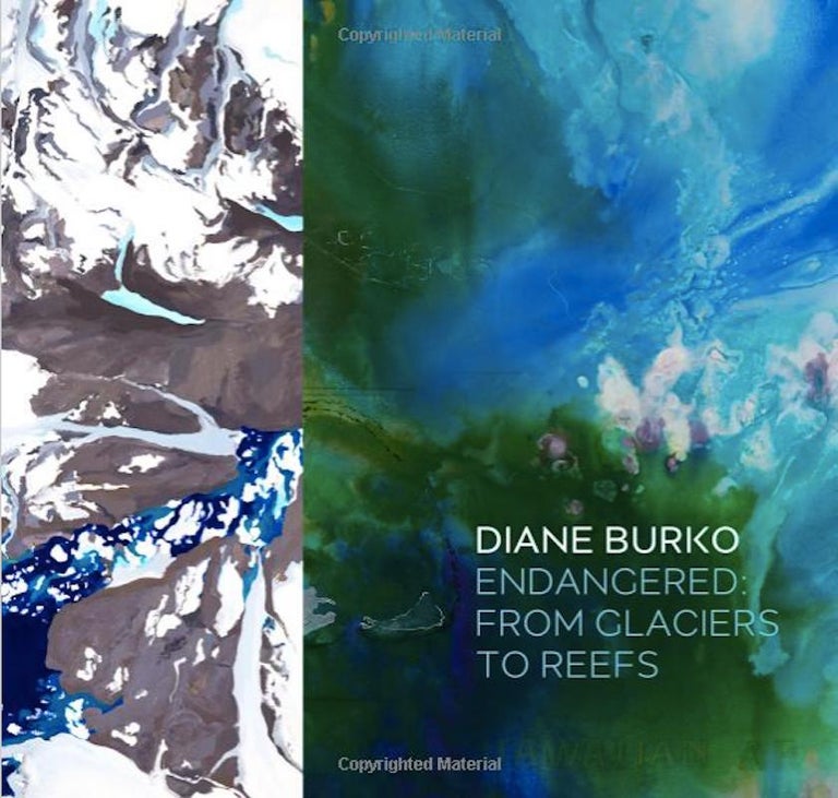 Diane Burko - Coral Reef Grid, no. 10 painting For Sale at 1stDibs